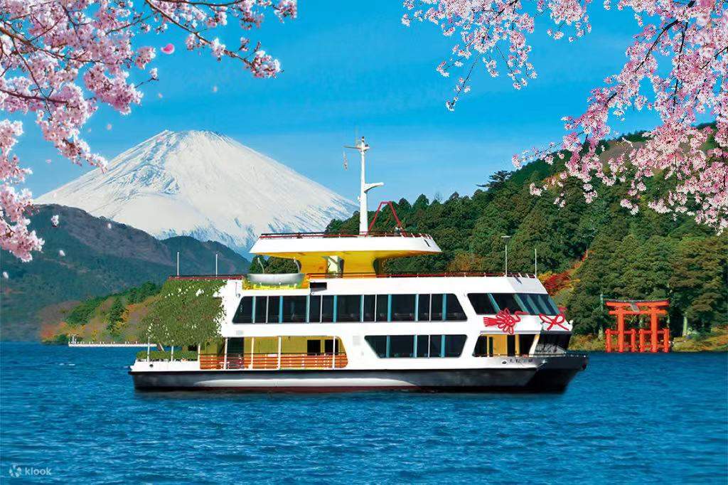 Mount Fuji, Owakudani, and Hakone Join In Bus Tour with Cherry Blossom ...